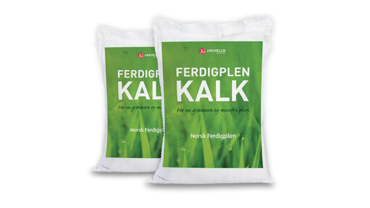 Kalk for din ferdigplen
